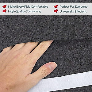 The Breast & Chest Buddy Port-a-Pal Seatbelt Cushion (Gray)