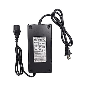 67.2V 3A / 60V 3A Lithium Battery Charger AC Adapter Power Supply for 16S 60V Lithium Li-ion Batteries Pack with 3 Holes Plug