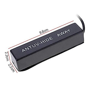 Universal Car Hidden Amplified Antenna Kit 12v Electronic Stereo AM/FM Radio New