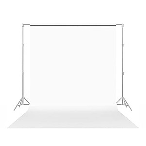 Savage Seamless Paper Photography Backdrop - #66 Pure White (107 in x 36 ft) Made in USA
