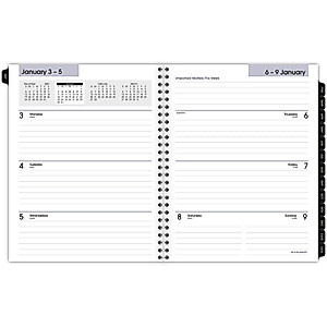 AT-A-GLANCE 2022 Weekly & Monthly Planner Refill for G545 Line Planners by AT-A-GLANCE, 7" x 8-3/4", Medium, Executive, DayMinder (G54550)