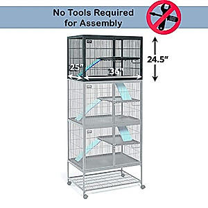MidWest Homes for Pets 183 Ferret Nation Add-On Unit, 1-Year Manufacturer Warranty