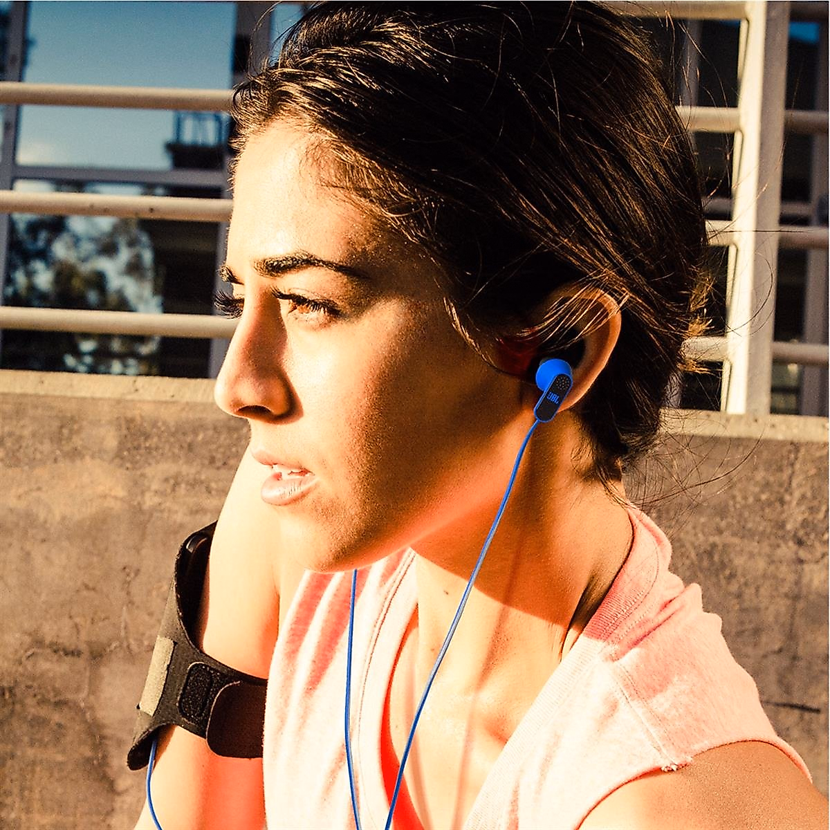 JBL Reflect Aware in-ear sport headphones with lightning (blue)