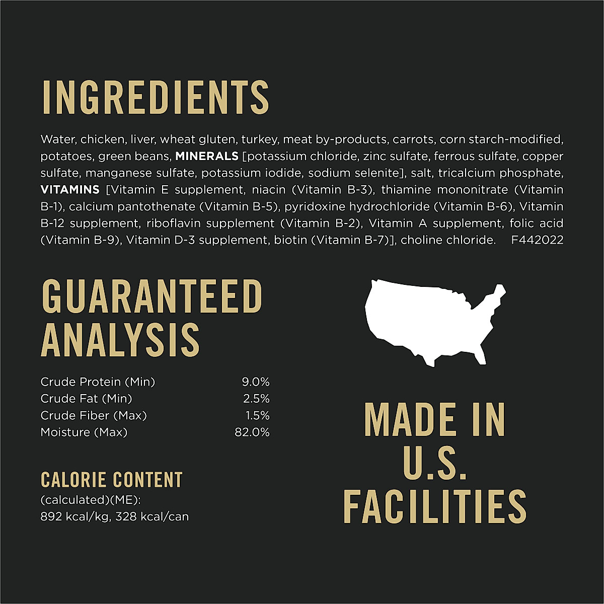 Pro Plan High Protein Wet Dog Food - Chicken & Vegetable Entrée - (12) 13oz Cans