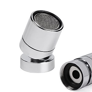 360 degree Swivel Faucet Aerator Filter Adapter for Kitchen Sink Tap Head Faucet Nozzle Adapters Replacement Part (Female 16mm)