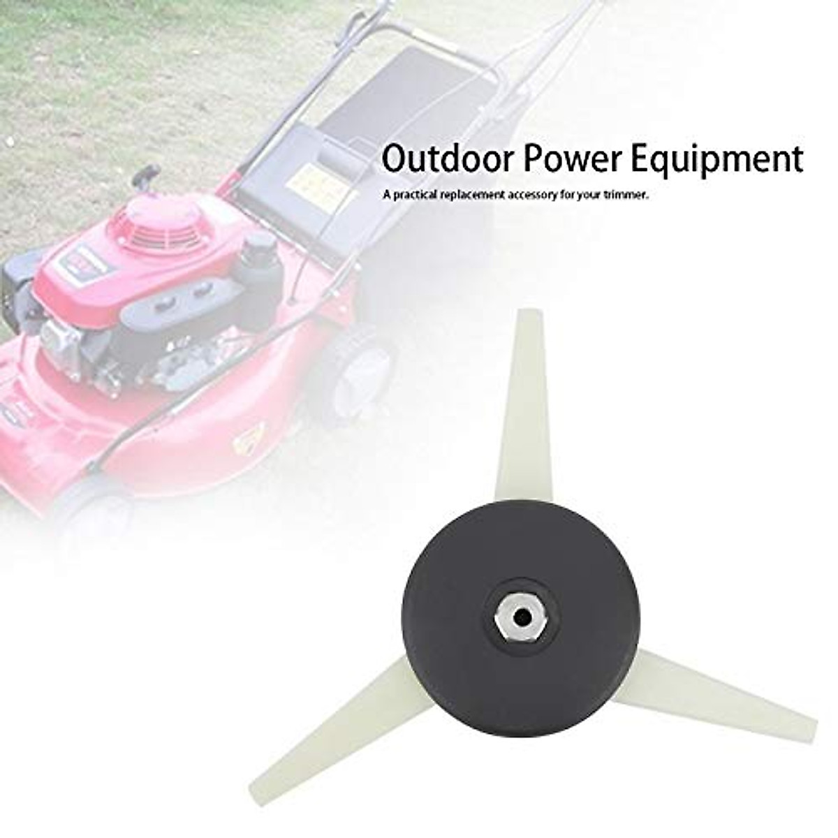 Xinde Strimmer Head, Outdoor Power Equipment, 3.7Inch Diameter Grass Trimmer, String Trimmer Parts, Trimmer Head Cutter for Lawn Garden