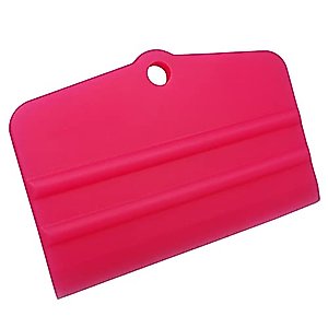 Gebildet PPF Squeegee Soft Silicone Rubber Scraper,Vinyl Wrap and Window Tint Windshield Glass Cleaning Squeege,Anti-Scratch TPU Coating Scraper for Car Vinyl Paint Protection Film Installation