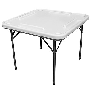 Benecasa Blow Mold Domino Game Table