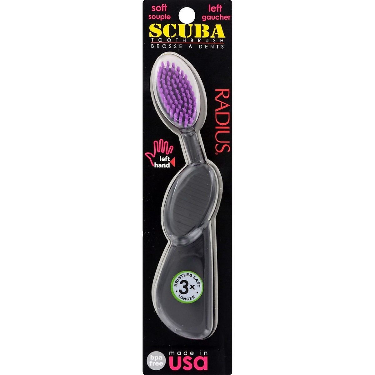 Radius Scuba Toothbrush - Soft - Case of 6