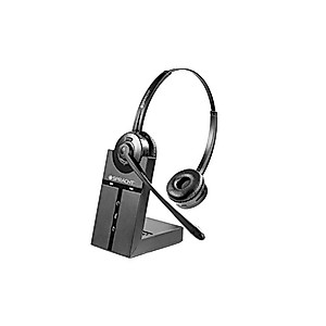 Spracht HS-2019 Zum Maestro DECT Stereo Dual Ear Wireless Headset for Desktop Phones