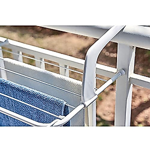 TOYLNGA Clothes Hanging Clothes Rack,Drying Rack,Multi Purpose Extendable Portability Drying Rack for Shoe&Socks (Grey)