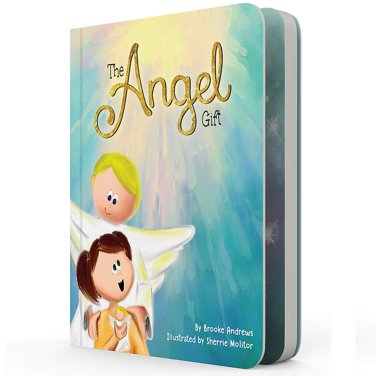 The Angel Gift Book Set: A Book Reminding Children That Angels are Watching Over Them, Baptism Gifts for Girls, Comfort Gifts, Comfort Book (Faith Version for Girls)