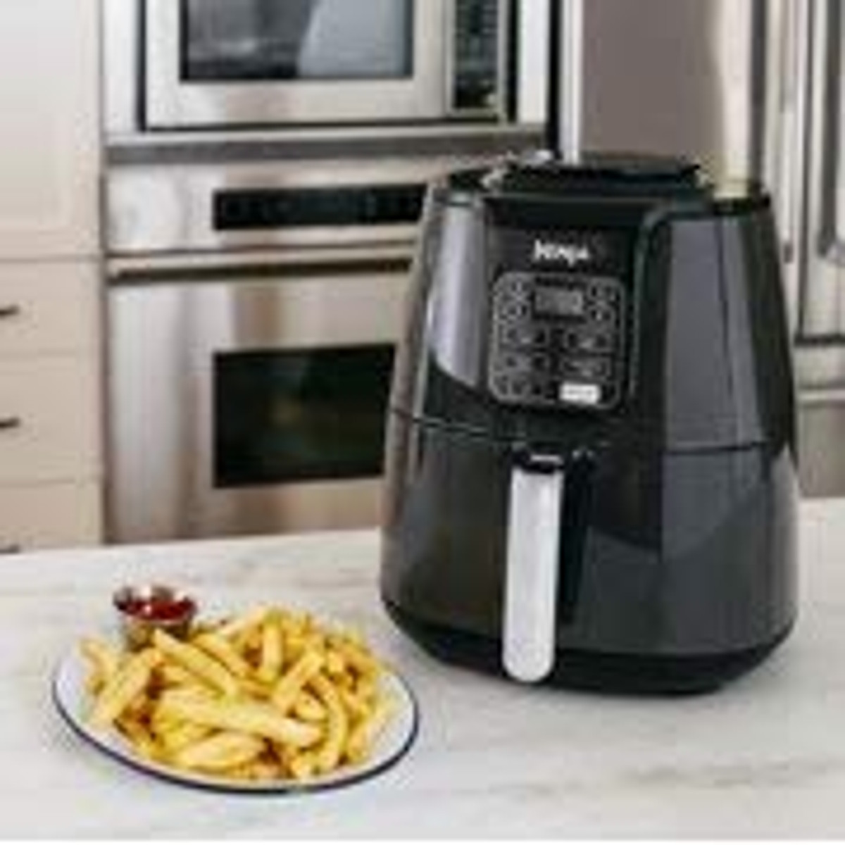 Ninja 4-Quart Air Fryer, AF100 (Renewed)