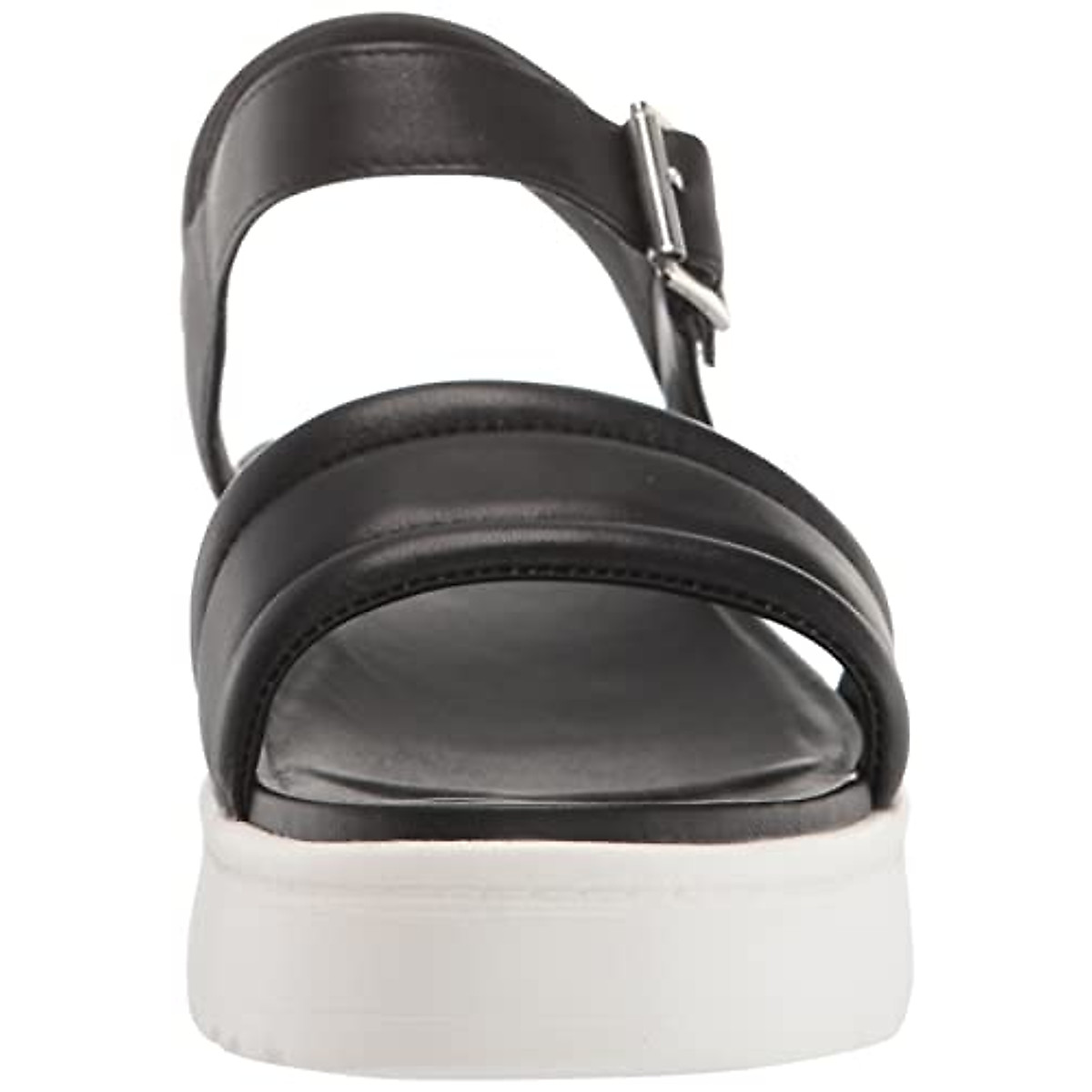 UGG Women's Zayne Ankle Strap Sandal, Black White, 8