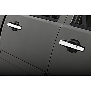 Auto Ventshade 685210 Chrome Door Handle Covers, 4-Door Set for 2007-2013 Silverado/Sierra 1500 & Avalanche, 2007-2014 Silverado/Sierra 2500HD, 3500HD, Suburban, Tahoe, Yukon