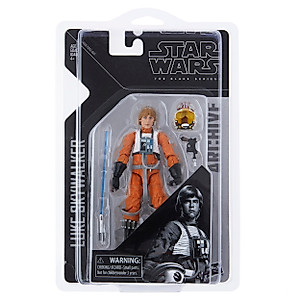 Protech SSSTAR-Black Star Case Storage / Display for Star Wars Black Series 6" Standard Size Figures in Red Highlighted Packaging or Black Series Archives Figures, 6.375" W x 9.75" H x 2" D, 3-Pack