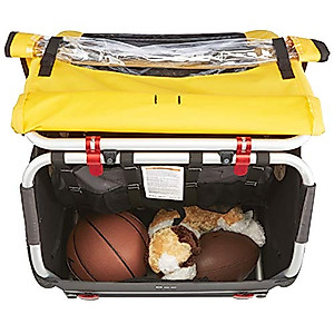 BURLEY Design Bee, 2 Seat, Lightweight, Kids Bike-Only Trailer, Yellow (946203)