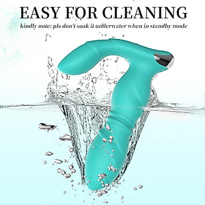 Adult Sex Toys for Women Pleasure - Wearable Vibrating Panties with App＆Remote Control Vibrators 9 Powerful Thrusting Vibrations Toy Couples Products Ultra Quiet (Green)