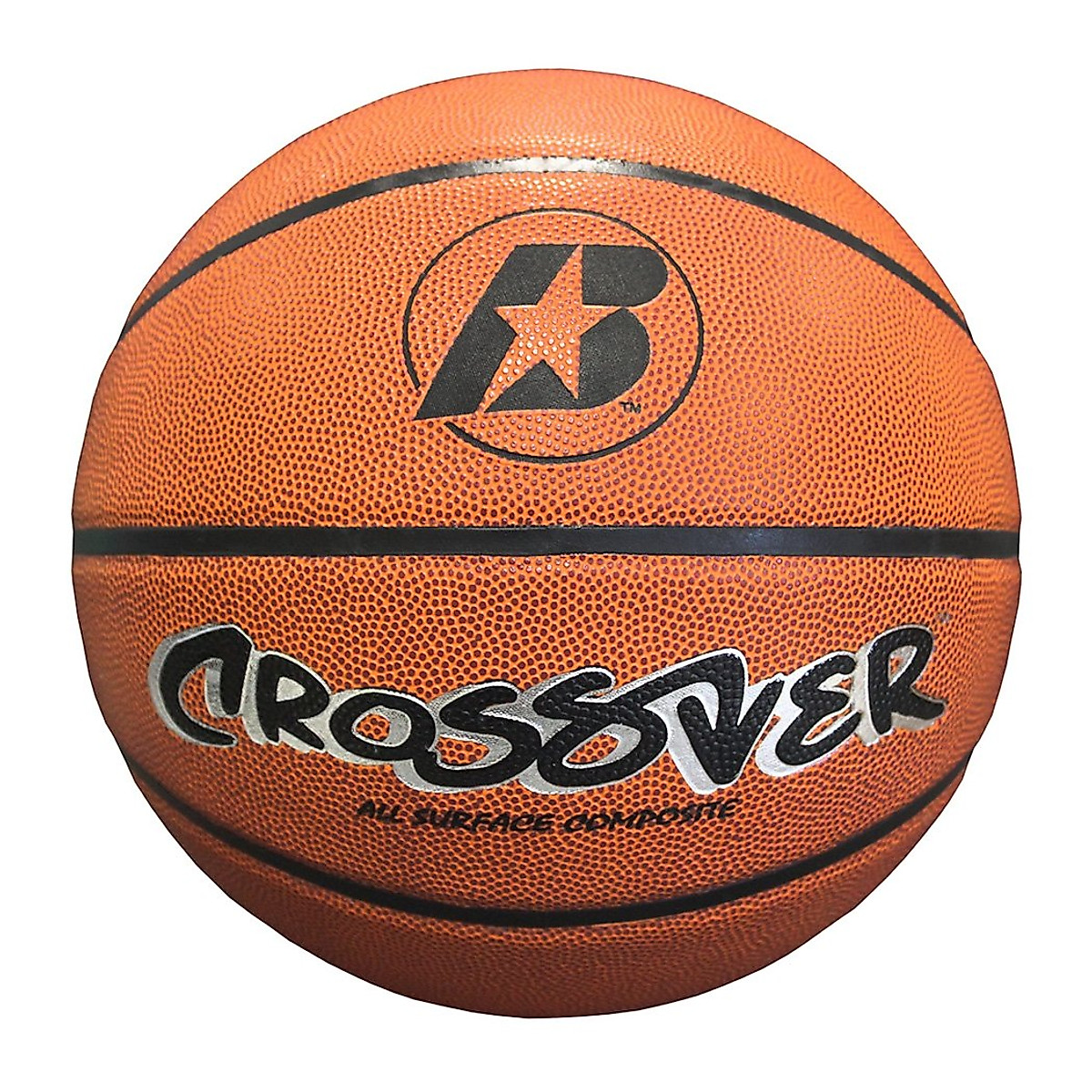 Baden Crossover Official Wide Channel All-Surface Basketball, 28.5