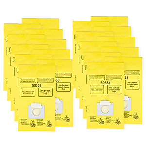 20 Pack Type C/Q Replacement Vacuum Cleaner Bags Compatible with Kenmore Canister 5055, 50557,50558 and Type C,C-18, 53292, 200 Series, 400 Series, 600 Series, 700 Series, 800 Series Vacuum