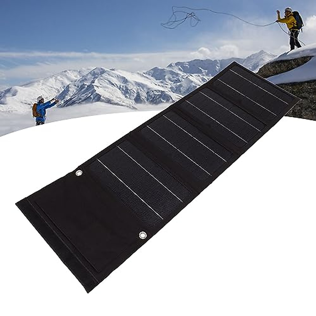 Portable Solar Panel Bag Mobile Bag Folding Bag Backpacking Photovoltaic Accessories with Bag 20W Generation for for Holder for Holder for Organizer Silicon Monocrystalline Solar