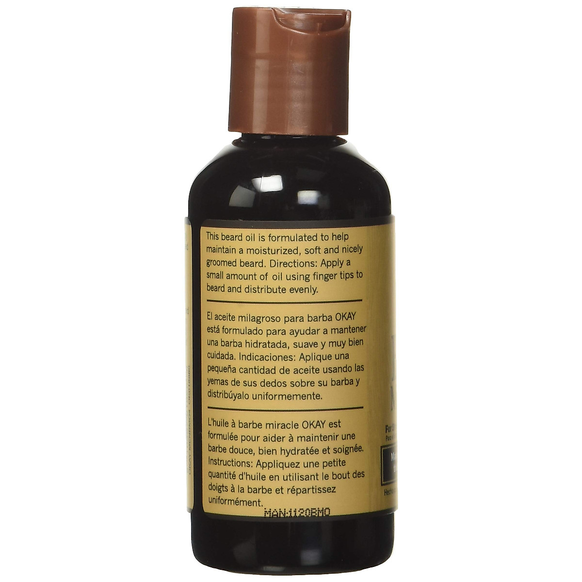 OKAY MEN BEARD MIRACLE OIL 4oz / 118ml