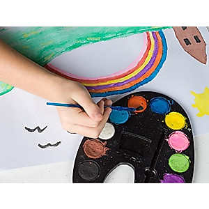 3 Pack - Total of 108 Sheets of Watercolor Paper (11.7" x 8.3") - Heavy Stock (98lb), Loose White Sheets. Perfect for Kids, Students & Adults