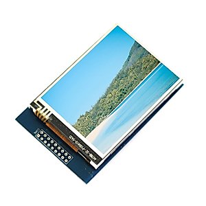 qiguch66 Touch Screen Module 2.6-inch RGB 65K Circuit Card 240 x 320 TFT LCD Module for Microcontroller