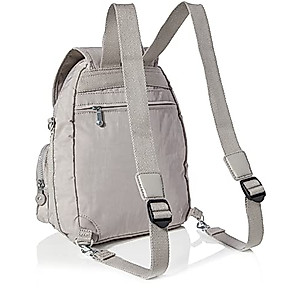 Kipling Women's Firefly Up, Grey Gris, 8.75''L x 12.25''H x 5.5''D