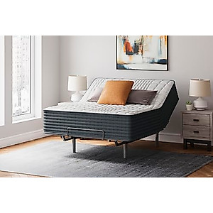 Signature Design by Ashley Hybrid 1400 14 Inch Extra Plush Gel Memory Foam Mattress with Edge Support for Pressure Relief, King