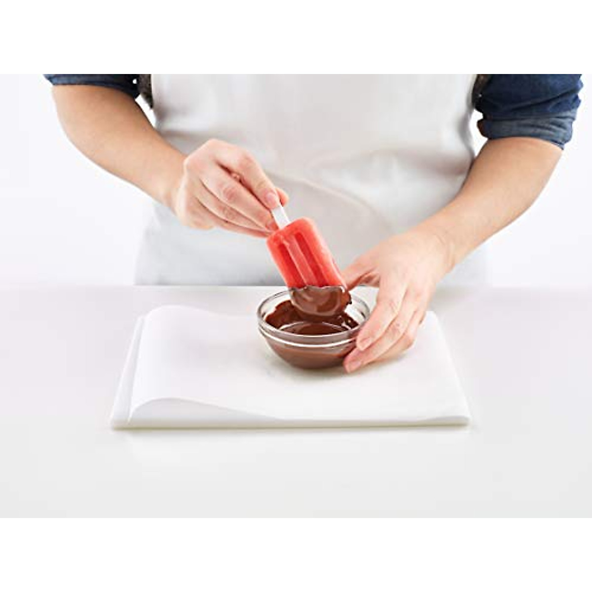 Lekue Stackable 4 Pieces Popsicle Mould, One Size, Multicolour