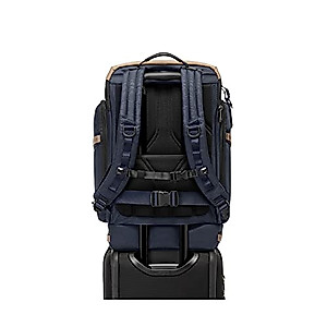 TUMI Alpha Bravo Expedition Flap Backpack - Midnight Navy/Khaki