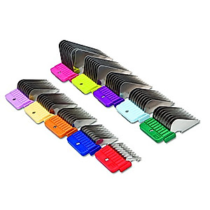 Oster 10-Piece Stainless Steel Pet Clipper Guide Comb Kit (078936-100-000)