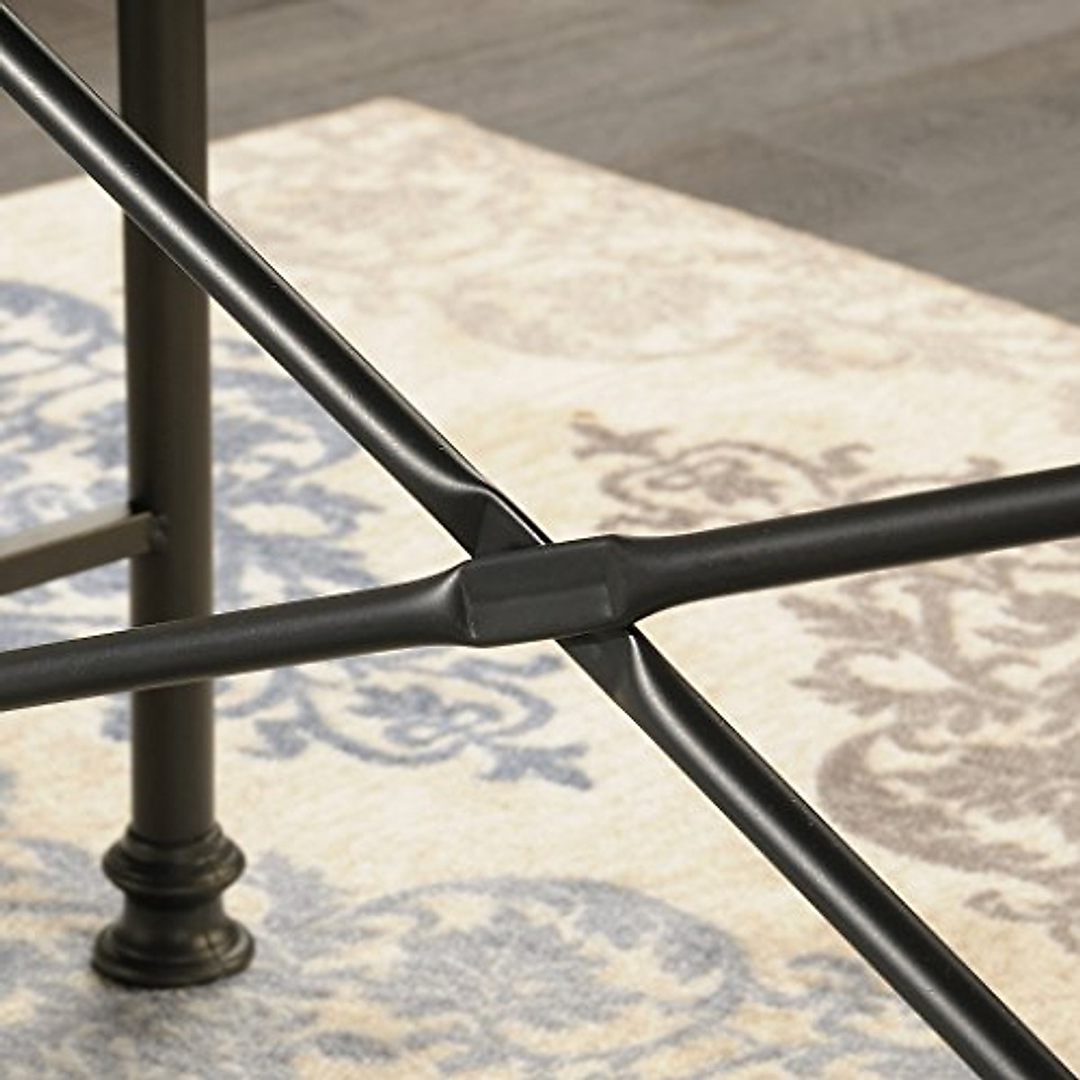 Sauder Canal Street Console Desk, Northern Oak finish