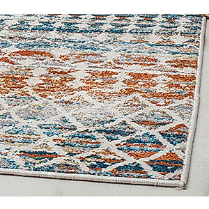 CosmoLiving Manhattan Collection Area Rug 8' x 10' Tribal Harvest