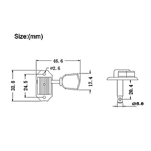 MAXCHEER 3R3L Vintage Guitar Deluxe String Tuning Pegs Machine Heads Greenish Button for Epiphone Les Paul Style Guitar Replacement (Black)