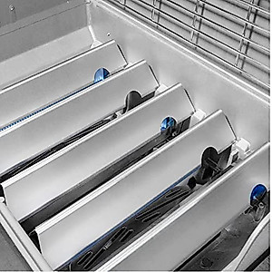 WALBZS 66032 67095 66795 Stainless Steel Flavorizer Bar for Weber Genesis II 300 Series Gas Grill, Weber Flavorizer Bars Genesis II E-310, II E-330, II E-335, II S-310, II LX E-340 (5Pack)