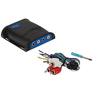 PAC LP7-4 L.O.C. PRO Series 4-Channel Line Output Converter with Remote Turn On , Blue