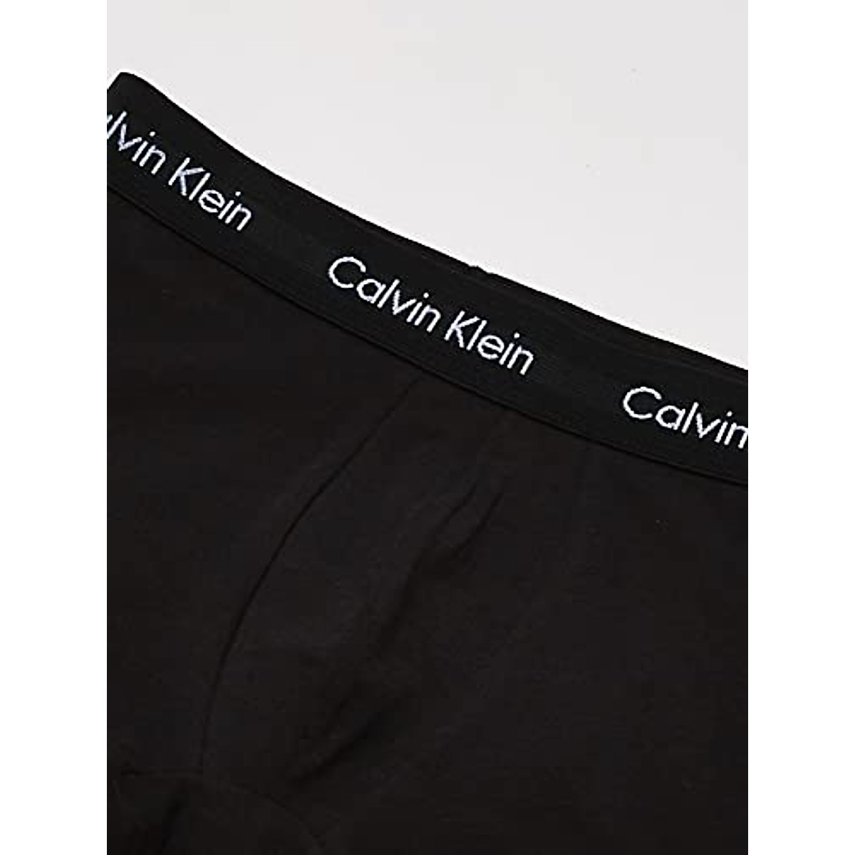 Calvin Klein Men's Cotton Stretch Multipack Low Rise Trunks, Black, Medium