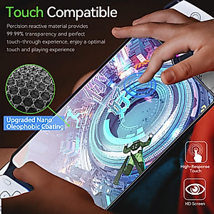 Ltezixal [2packs Screen Protector For Sony Playstation PS5 Portal 8 inch, Anti-Scratch, 9H Hardness,Touch Sensitive,Bubble Free Screen Protector for Sony Playstation PS5 Portal Handheld Game.