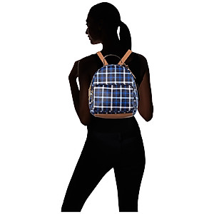 Tommy Hilfiger Julia Small Dome Backpack, Navy/Multi