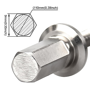 Toolcool Dowel Maker Accessories Stock Holder Screw Nail Drill Adapter Use to Attach Stock to The Drill