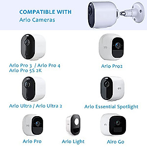 Wall Mount Bracket for Ring Stick Up Cam,Arlo Camera,Wyze Camera,Surveillance Camera System -3PACK