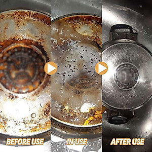 Powerful Kitchen All-Purpose Powder Cleaner,Household Multifunctional Strong Cleaning Agent,Kitchen Foam Cleaner,Stubborn Stains Cleaner,Foam Rust Remover Kitchen All-Purpose Cleaning Powder (1Pcs)