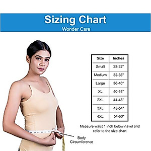 Wonder Care- Umbilical Hernia Support Belt Abdominal Binder for Belly Button Hernias or Navel Hernias, Hernia pain relief Brace (L)…