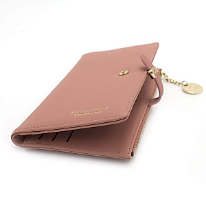 Valentoria Womens Long Wallet Wallet ClutchPurse Handbag Zipper Wristlet Pocket Card Holder