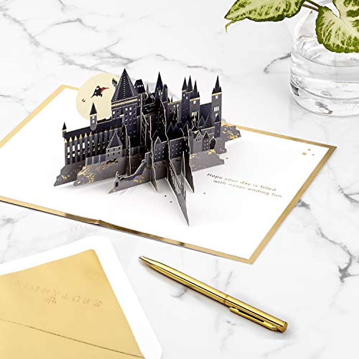 Hallmark Signature Paper Wonder Pop Up Birthday Card (Harry Potter)