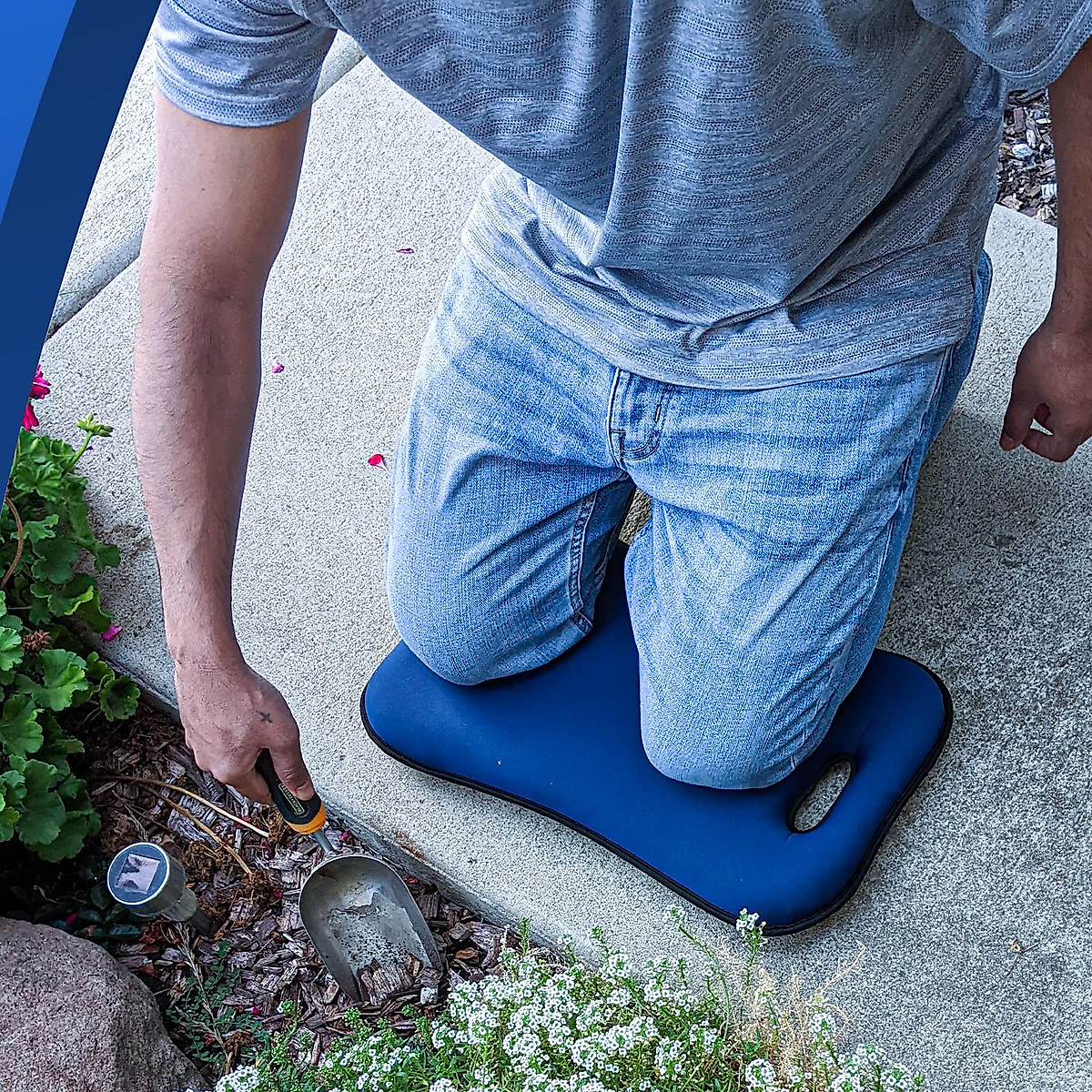 CHARGUY Extra Thick Knee Pad, Garden Kneeling Pad Gardening Yoga Baby Bath Exercise Flooring Cleaning Kneeler, High-Density Foam Cushion Support Knee Mat