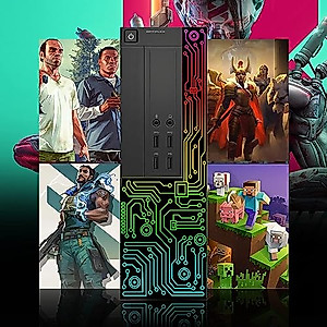 Dell Gaming OptiPlex Desktop RGB Computer PC, Intel Core i7, GeForce GT 1030 2GB GDDR5, 16GB RAM, 512GB SSD, 24 Inch HDMI Monitor, Keyboard Mouse and Headset, WiFi, Windows 10 Pro (Renewed)