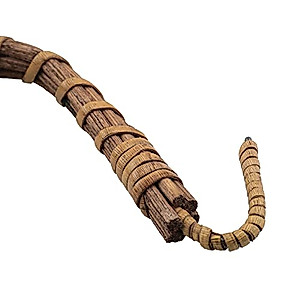 Ruiwaer Rattan Metal Teapot Handle Tea Accessories Supplies for Ceramic Pot, Pottery Tea Pots, Japanese Wired Teapot, Dark Brown